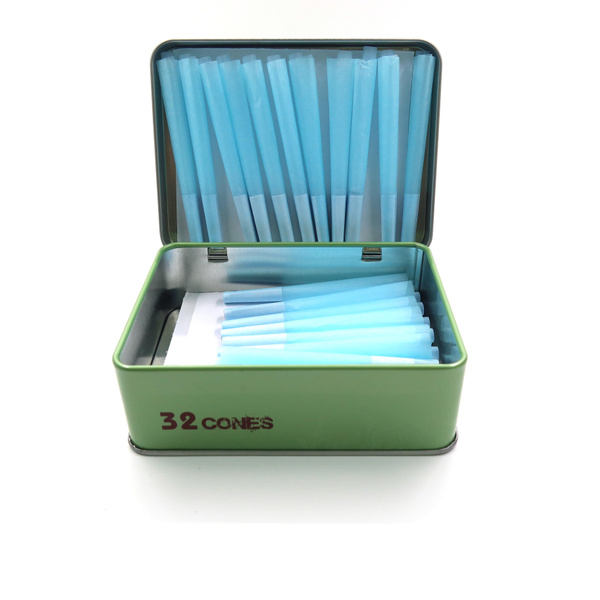 One Box 32 Pack Pre-Rolled 84mm Cone Rolling Papers Rice Paper Cone | Wish