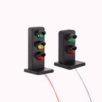 1:87 Scale Ho Railway Train Miniature Traffic Light Signal Model Light ...