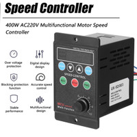 400W AC220V Multifunctional Motor Speed Controller Motorspeed Regulator ...