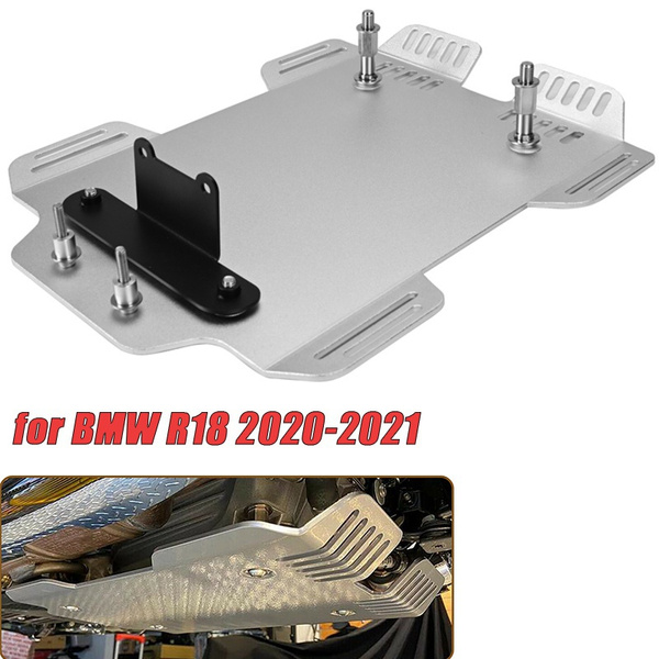 Motorcycle Chrome Engine Frame Under Guard Skid Plate Protection Cover ...