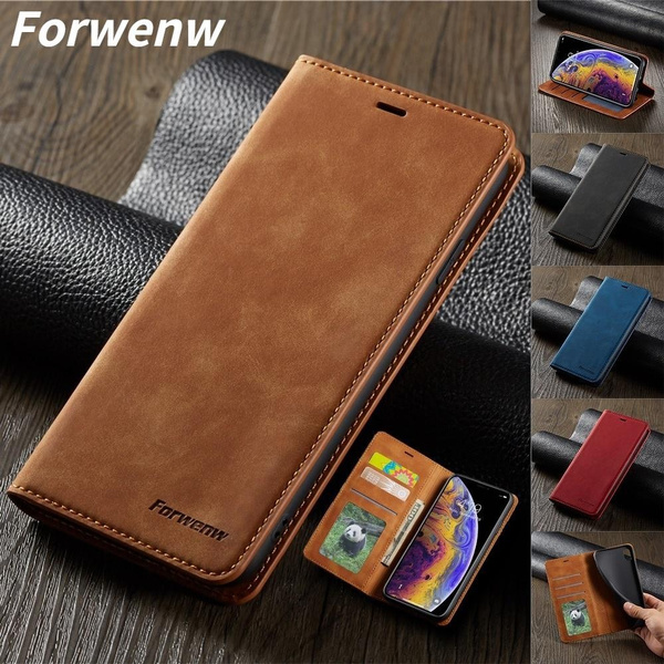 Forwenw Leather Wallet Case for iPhone 15 PRO 15 PRO MAX 15 Plus 15 14 14 PRO 14 PRO MAX 14 Plus ...