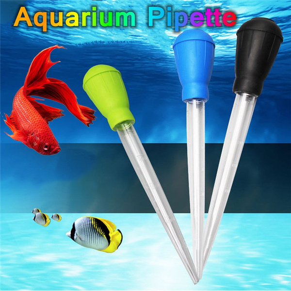 Aquarium Pipette Manual Fish Tank Cleaning Suction Pipe Siphon Tool | Wish