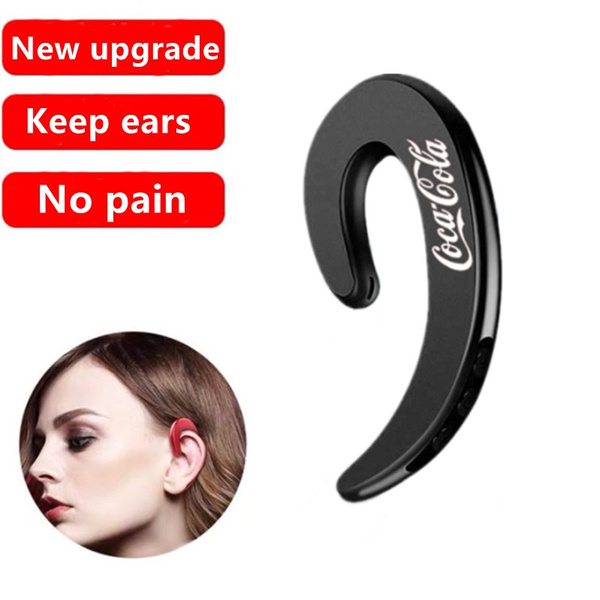 Ultra-long standby bone conduction in-ear Bluetooth headset Coca-Cola ...