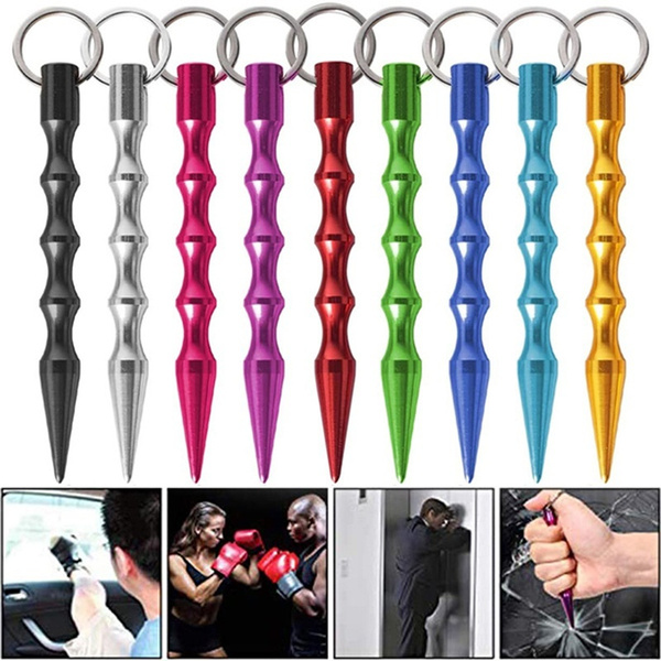 New Upgrade Tactical Pen Self Defense Key Chain,Kubotan Aluminum Alloy ...