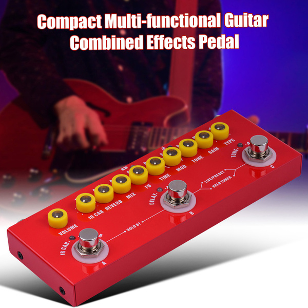 Portable Multi-functional Electric Guitar Combined Effects Pedal Built ... Portable Multi-functional Electric Guitar Combined Effects Pedal Built ...