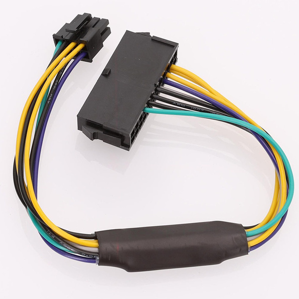 24 Pin to 8 Pin ATX Power Adapter Cable Compatible with DELL Optiplex ...