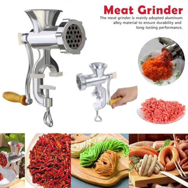 Manual Meat Grinder Sausage Noodle Dishes Handheld Making Gadgets ...