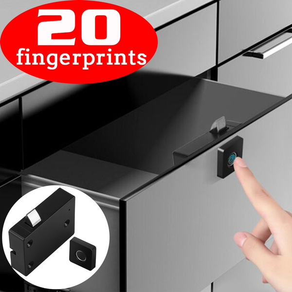 Drawer Intelligent Electronic Lock File Cabinet Lock Storage Cabinet ...