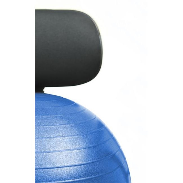 Cando Metal Mobile Ball Stabilizer Chair With O Arms Ball, Blue | Wish
