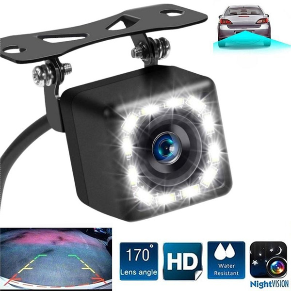 12LED Infrared Light Reversing Camera Parking Surveillance Camera Car ...