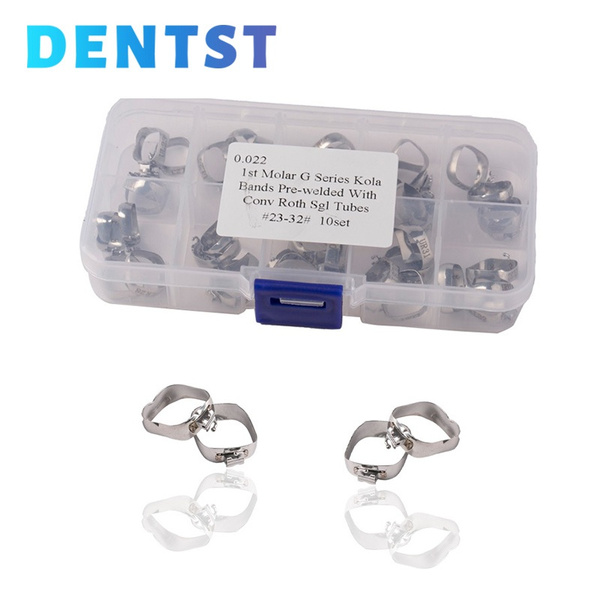 G Series Dental Orthodontic 1st Molar Bands Welding Convertible Single ...