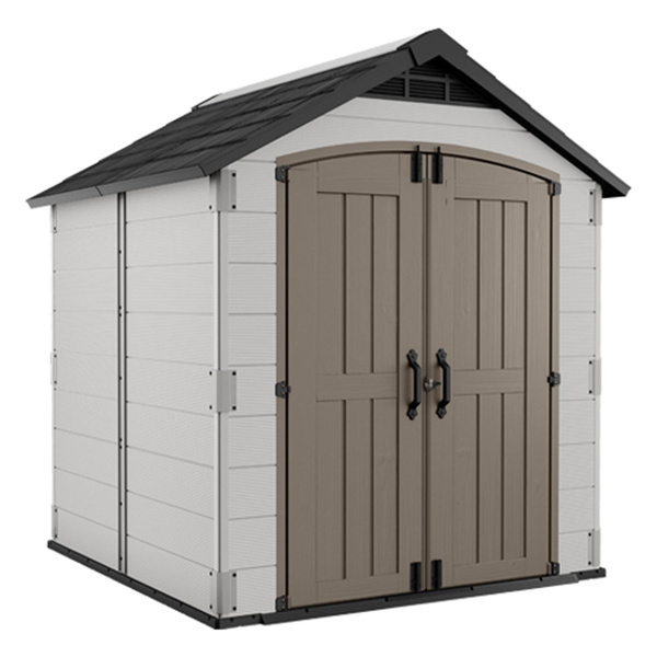 Keter 240536 Montfort 7 x 7.5 Feet Outdoor Storage Shed with Extreme ...