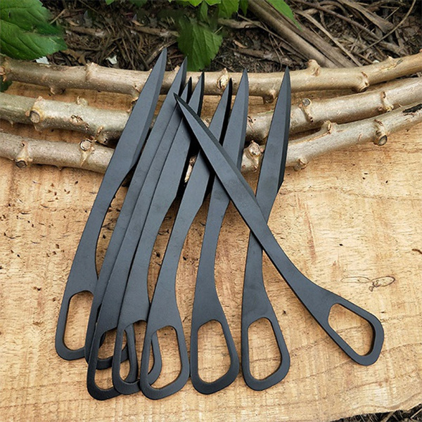 3/6PC Tactical Throwing Knives Set Combat Hunting Knife Set Stainless ...