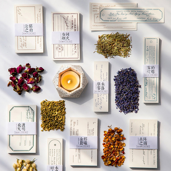 50 Sheets/pack Poet Memory Series Ins Simplicity Creative Scrapbooking ...