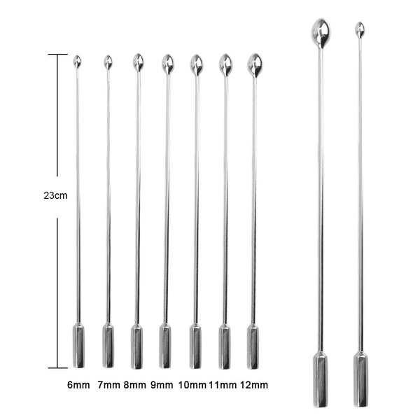 Stainless Steel Urethra Catheter Male Penis Male Urethral Resonance ...