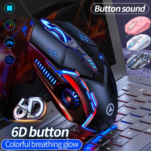 G5 Wired Gaming Mouse 6 Programmable Button 3500 DPI USB Computer ...
