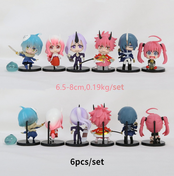 Anime That Time I Got Reincarnated as a Slime Figures Toys 6pcs/set ...