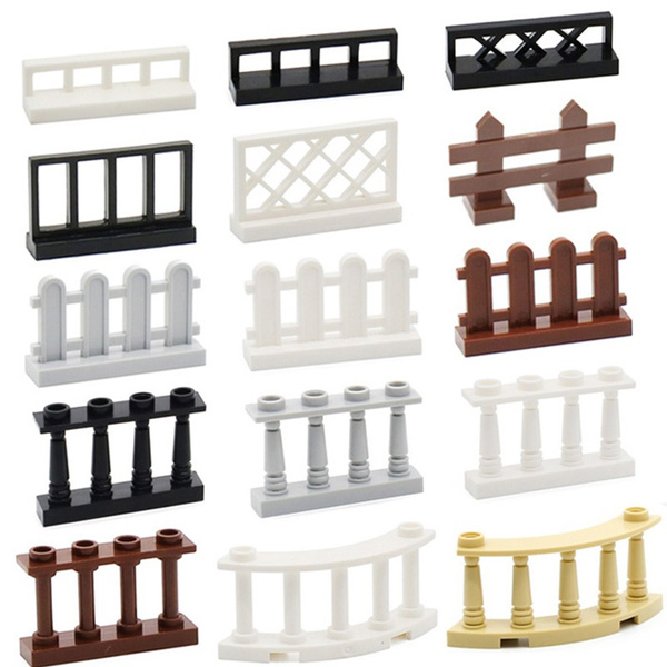 Mini City House Garden Fence Enclosure Barrier Ladder Stair Bridge ...