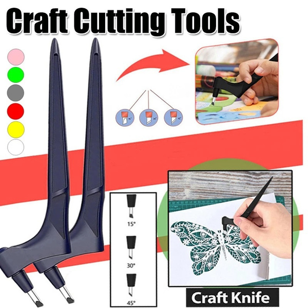 Craft Cutting Tools 360 Rotating Blade Paper Cutter 3 Replace Blade ...