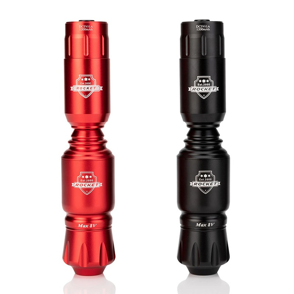 Mini Rocket Tattoo Machine Set Japan Motor Wireless Tattoo Power Supply ...