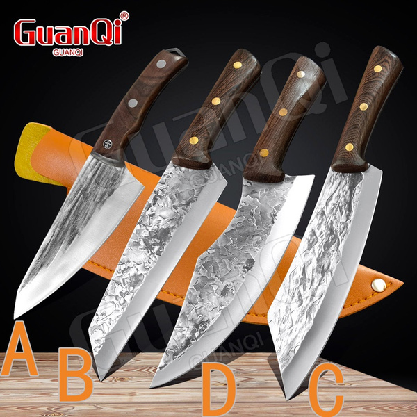 High-end Kitchen Chopping Butcher Knife Stainless Steel Slicing Knife ...