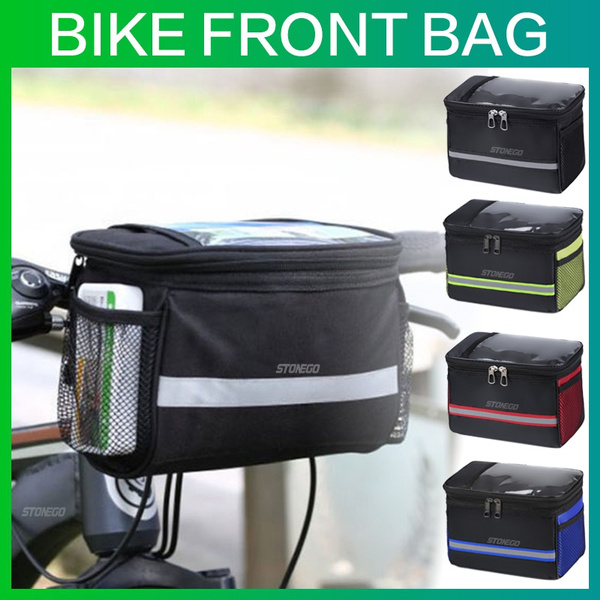 Mountain Bike Front Handle Bag Large-capacity Waterproof Folding Front ...