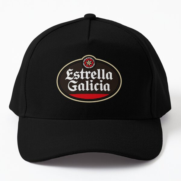 Estrella Galicia Beer Spain Baseball Cap Hat Summer Black Snapback ...