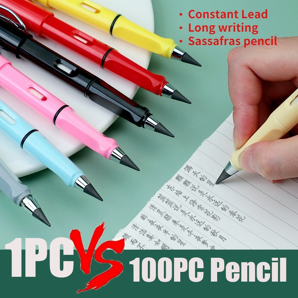2022 Black technology free sharpening pencil free ink student office ...