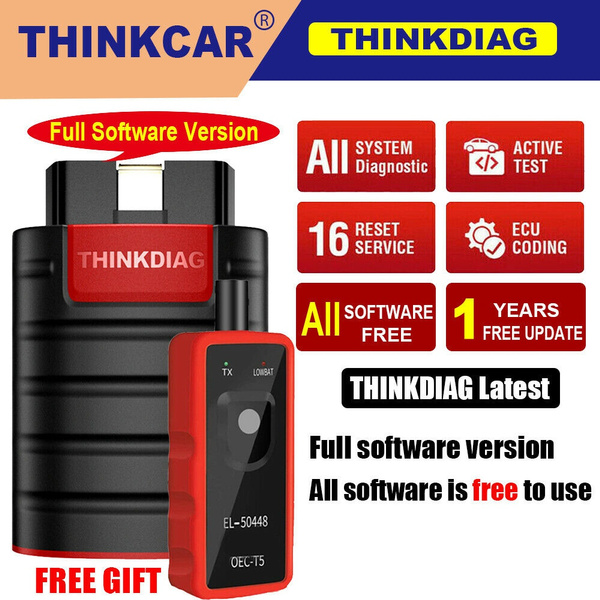 2023 Thinkdiag Bidirectional Diagnostic Tool ECU Coding OBD2 Scanner ...