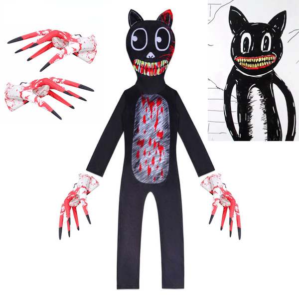 Halloween Costumes Foundation Cartoon Cat Cosplay Costume Carnival ...