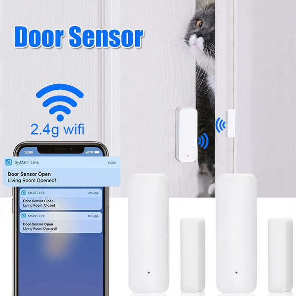 Door Sensor Window Open Close Sensor WiFi Remote Control with App ...