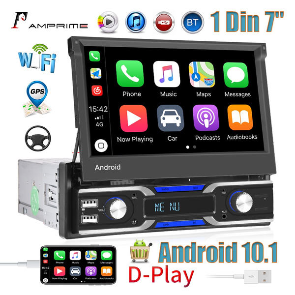 7'' MP5 HD Touch Screen Car Multimedia Player Android 10.1 Car Radio ...