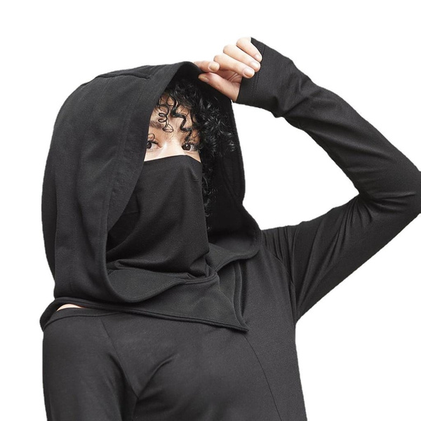 Unisex Halloween Costumes Medieval Mask Hat Cosplay Renaissance Hooded ...