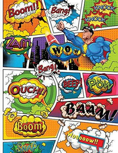 Blank Comic Book (Create Your Own Comic Strip): 175 Comic Pages ...