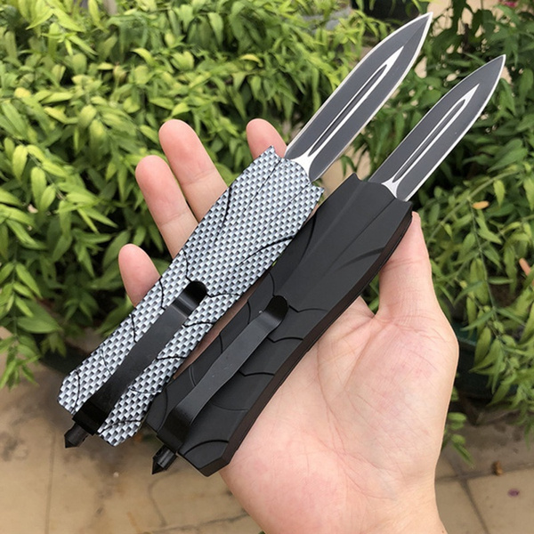 NEW AUTOMATIC Spring Assisted Open Knives Out The Front OTF Tactical ...