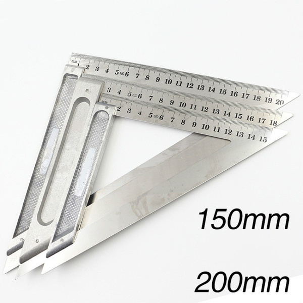 Aluminum Speed Square Protractor Rafter Triangle Ruler Square Speed ...
