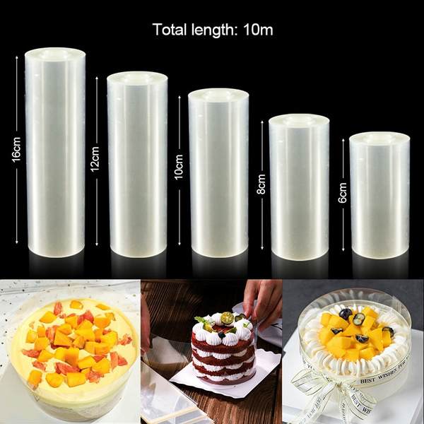 Kitchen Transparent Cake Surround Film Cake Rim Decoration Mousse Cake ...