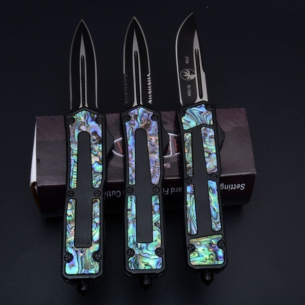 Otf Spring Assisted Double Action Knife Tactical Survival Rescue Edc ...