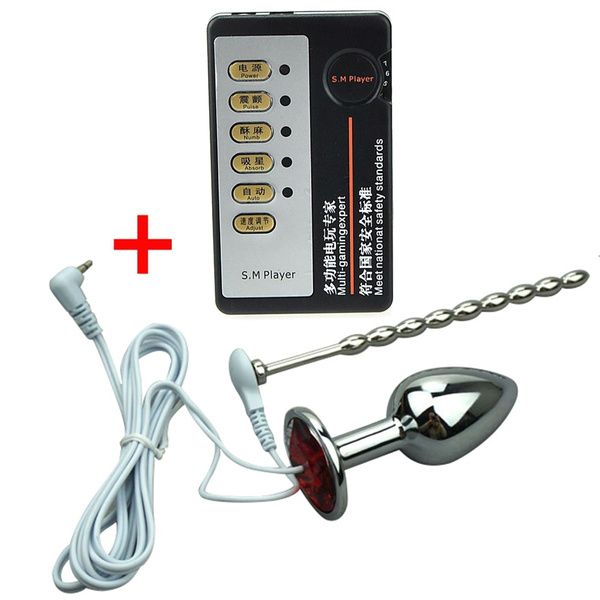 Electrosex E-Stim Shocking Torpedo Plug Electric Shock Device Electro ...