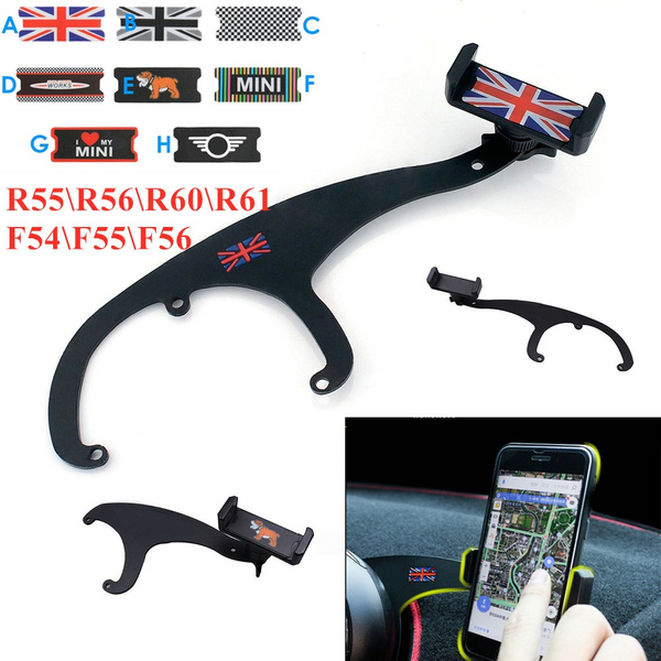 360°Rotation Phone Holder for Mini Cooper R55\R56\R60\R61 F54\F55\F56 8 ...