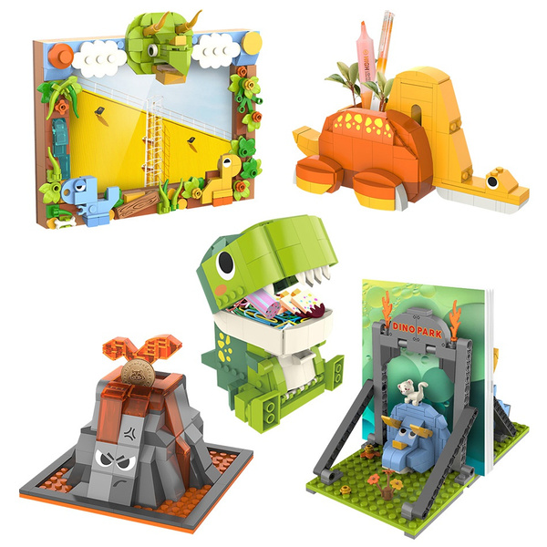 Student Stationery Book End Pen Container Building Blocks School ...