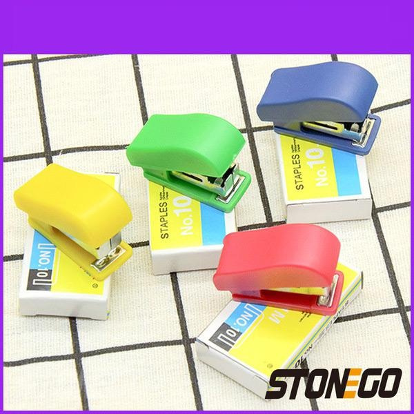 Mini Stapler Set Portable Small Gift Stoengo Stapler Lovely Office ...