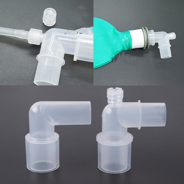 Anesthesia Tube L-shaped Connector Circuit Tracheal Intubation Aseptic ...