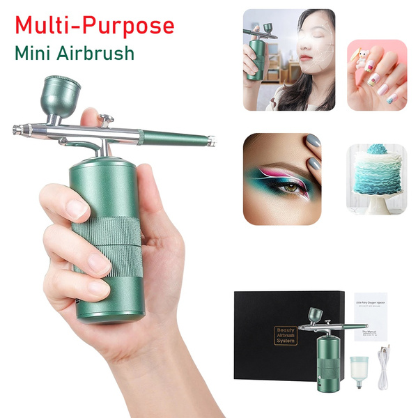 Multi-Purpose Cordless Mini Airbrush Set Spray Pump Gen Pen Air ...