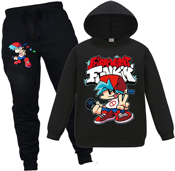 2021 High Quality Friday Night Funkin Childrens Boys Sweater Sets ...