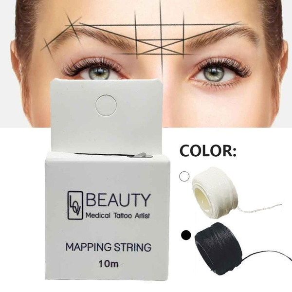 Mapping Pre-ink String for Microblading Eyebow Make Up Dyeing Liners ...