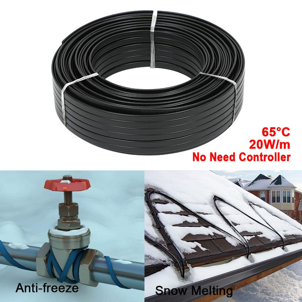 Self-Regulation Heating Cable for Water Pipe Freeze Protection Snow ...