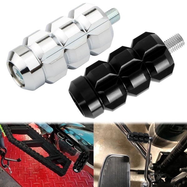 Motorcycle Universal CNC Billet Burst Foot Shifter Gear Shift Pegs For ...