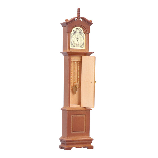 Finely Dollhouse Grandfather Clock Miniature Grandfather Clock ...
