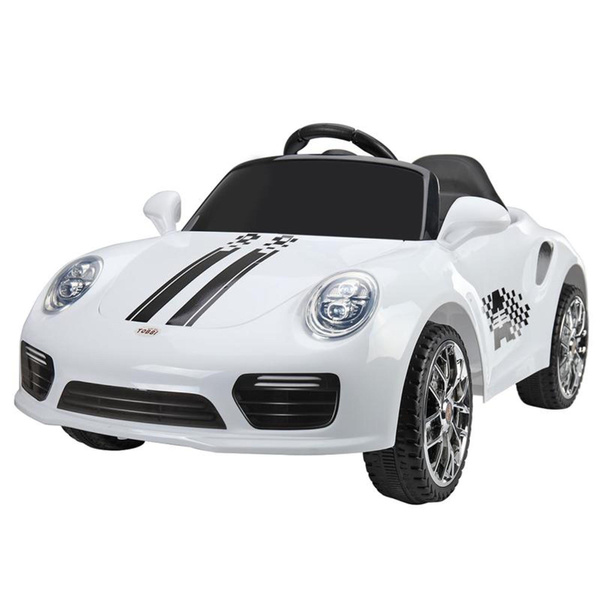 TOBBI 6V Realistic Kids Electric Battery Powered Ride On Luxury Toy Car ...